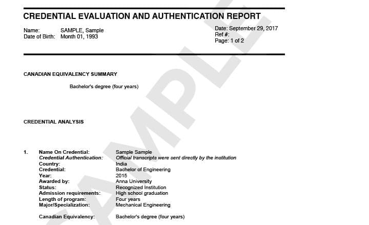 Эвалюация диплома WES для иммиграции в Канаду в 2020